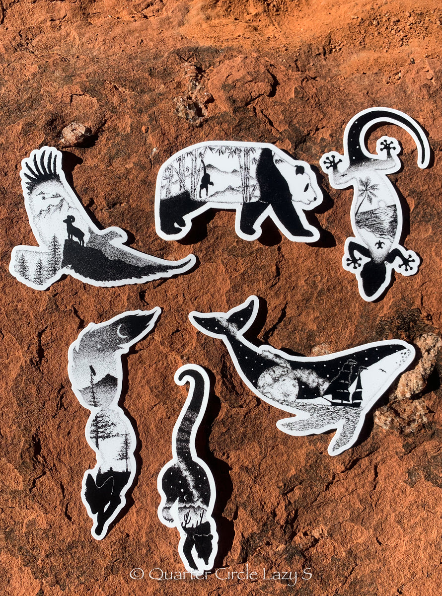 The Original Six Pack – Quarter Circle Lazy S Designs